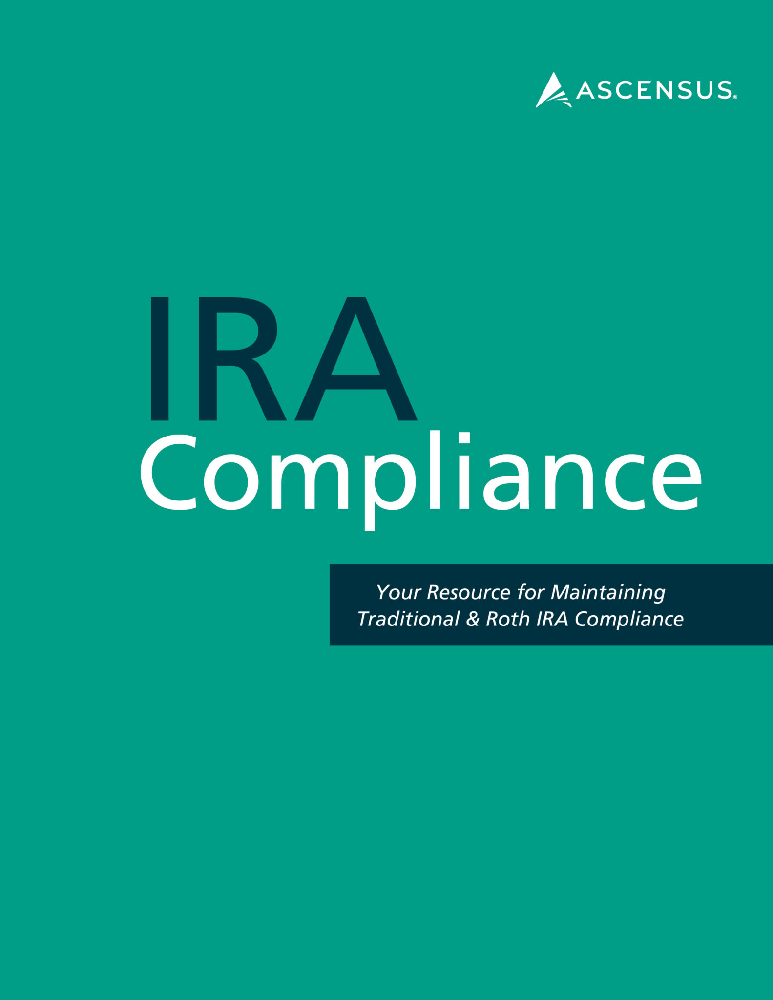 SUPPORT YOUR KNOWLEDGE – IRA Value Set $175 ($228 value) – B – Ascensus ...